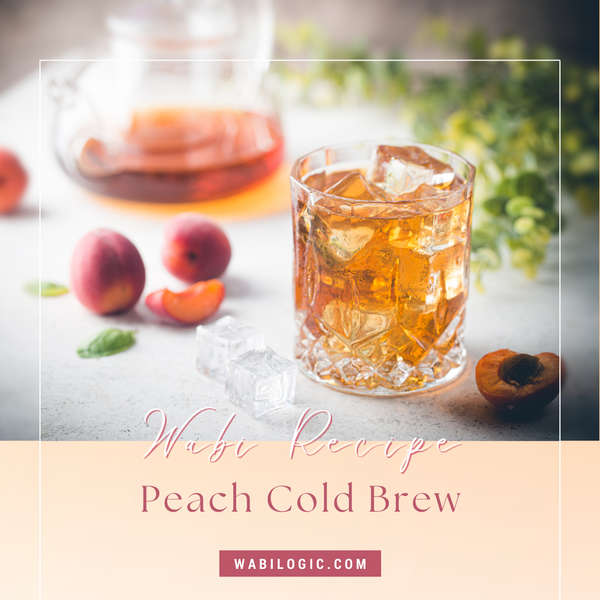Wabi Recipes: Peach Cold Brew | Wabilogic